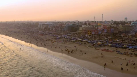 Puri Sea Beach Stock Footage ~ Royalty Free Stock Videos | Pond5