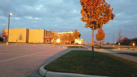 Sunset Reflection Off Of Building Wide O... | Stock Video | Pond5