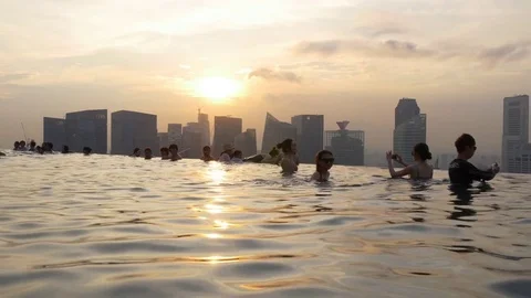 Crowded Pool Stock Video Footage | Royalty Free Crowded Pool Videos | Pond5