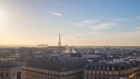 Paris Cityscape Stock Footage ~ Royalty Free Stock Videos | Pond5