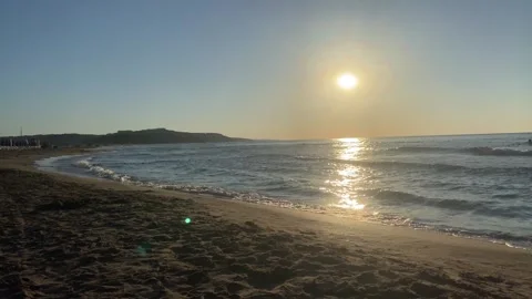 Warm Beach Sunset Stock Videos – Royalty-Free HD & 4K Videos