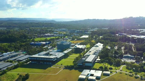 Sunshine Coast University Campus Buildin... | Stock Video | Pond5