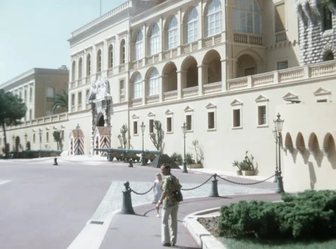 SUPER 8 - MONACO - Prince's Palace of Mo... | Stock Video | Pond5