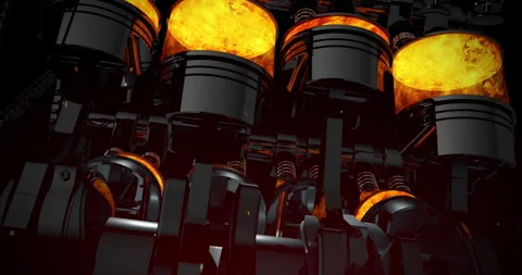 Car Engine Animation Stock Videos – Royalty-Free HD & 4K Videos