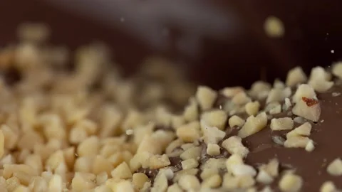 Nuts Falling Stock Footage ~ Royalty Free Stock Videos | Pond5