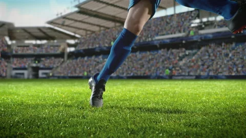 Football Kick Stock Video Footage | Royalty Free Football Kick Videos ...