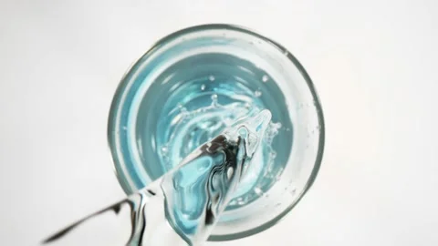 Water Pouring On Camera Stock Video Footage | Royalty Free Water ...