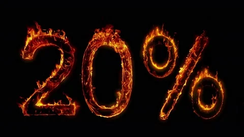 Super Slow Motion Shot of 20 Percent Sig... | Stock Video | Pond5