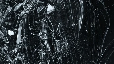 Slow Motion Glass Breaking Stock Video Footage | Royalty Free Slow ...
