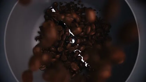 Super Slow Motion Shot of Coffee Beams E... | Stock Video | Pond5