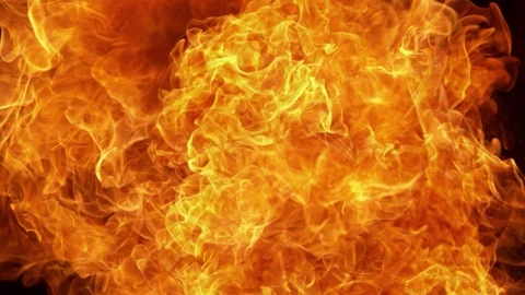 Super Slow Motion Shot of Fire Explosion... | Stock Video | Pond5