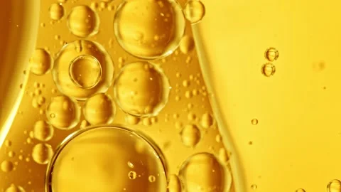 Super Slow Motion Shot of Moving Oil Bub... | Stock Video | Pond5