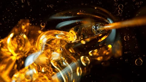 Super Slow Motion Shot of Pouring Oil Is... | Stock Video | Pond5