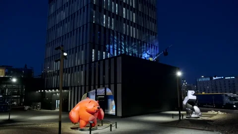 Supercell office building in Helsinki, F... | Stock Video | Pond5