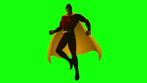 Green Screen Super Hero Stock Footage ~ Royalty Free Stock Videos | Pond5
