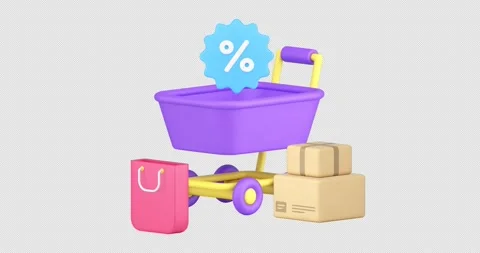 Supermarket Icon Stock Video Footage | Royalty Free Supermarket Icon ...