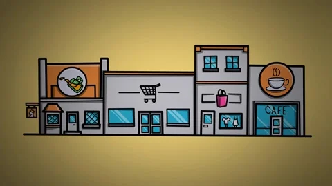 Supermarket Sketch Stock Video Footage | Royalty Free Supermarket ...