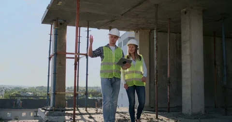 Construction Supervisor Stock Video Footage | Royalty Free Construction ...