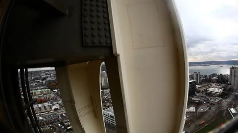Space Needle Elevator Stock Video Footage | Royalty Free Space Needle ...