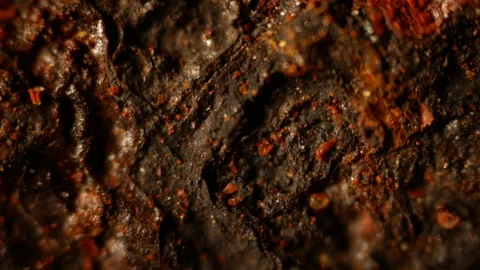 Surface of the Martian soil under a micr... | Stock Video | Pond5