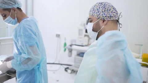 Surgery Dress Stock Video Footage | Royalty Free Surgery Dress Videos ...