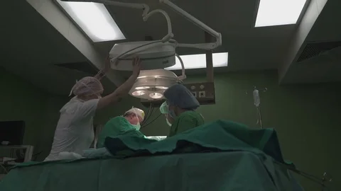 Surgery operation of patient stomach in ... | Stock Video | Pond5