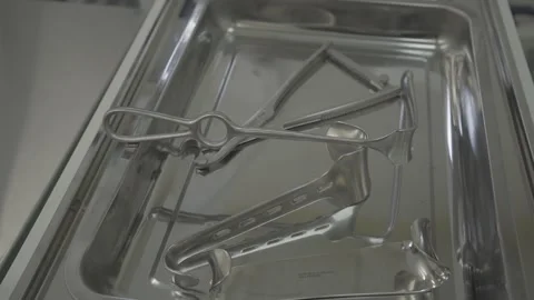 Surgical instruments. Operating room. Su... | Stock Video | Pond5