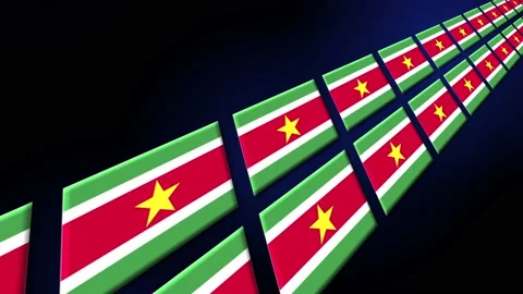 Suriname Flag Animated Background 3d Ani... | Stock Video | Pond5