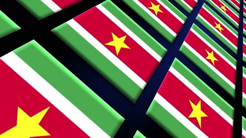 Suriname Flag Animated Background 3d Ani... | Stock Video | Pond5