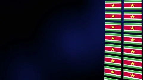 Suriname Flag Animated Background 3d Ani... | Stock Video | Pond5