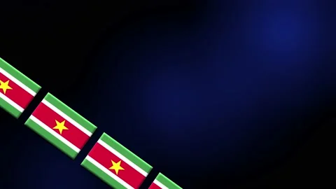 Suriname Flag Animated Background 3d Ani... | Stock Video | Pond5