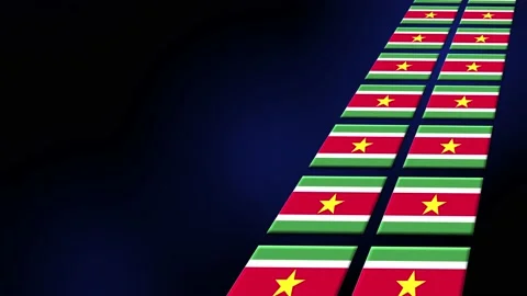 Suriname Flag Animated Background 3d Ani... | Stock Video | Pond5