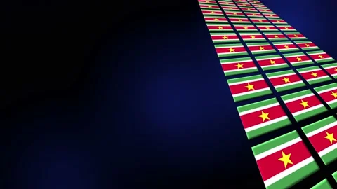 Suriname Flag Animated Background 3d Ani... | Stock Video | Pond5