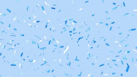 Blue Confetti Background Stock Footage ~ Royalty Free Stock Videos | Pond5