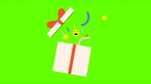 Gift Box Opening Animation Stock Footage ~ Royalty Free Stock Videos ...