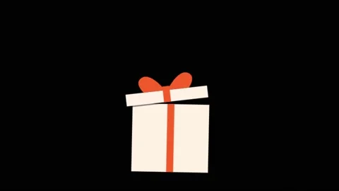 Gift Box Opening Animation Stock Footage ~ Royalty Free Stock Videos ...
