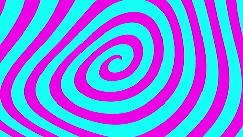 Psychedelic Spiral Background