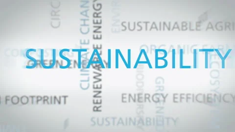 Sustainability Background Stock Video Footage | Royalty Free ...
