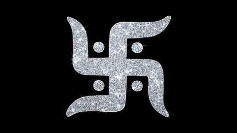 Swastika Symbol Element Blinking Icon Pa... | Stock Video | Pond5