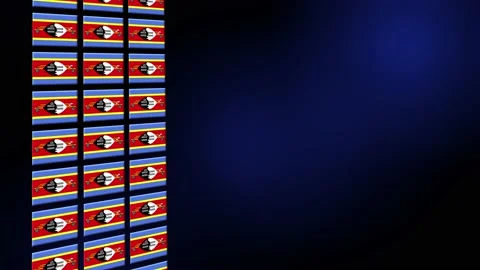 Swaziland Flag Animated Background 3d An... | Stock Video | Pond5
