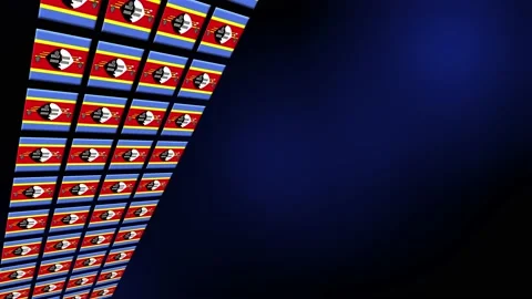 Swaziland Flag Animated Background 3d An... | Stock Video | Pond5