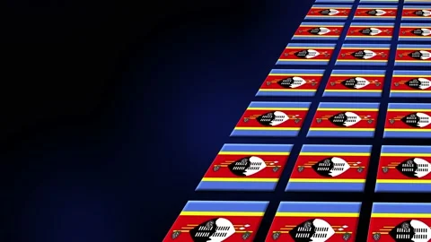 Swaziland Flag Animated Background 3d An... | Stock Video | Pond5
