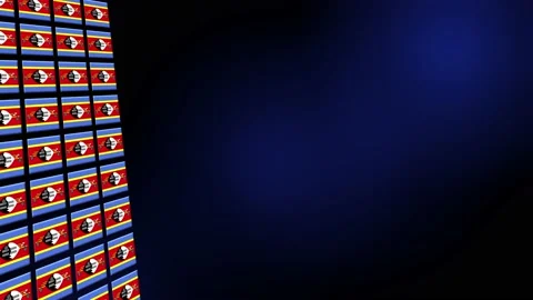 Swaziland Flag Animated Background 3d An... | Stock Video | Pond5