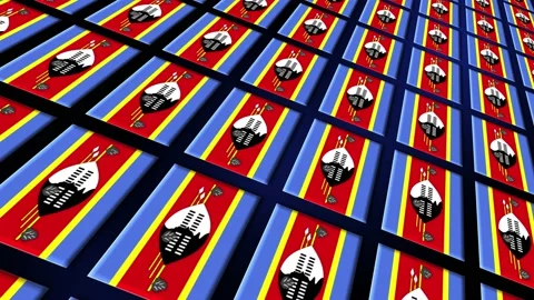 Swaziland Flag Animated Background 3d An... | Stock Video | Pond5