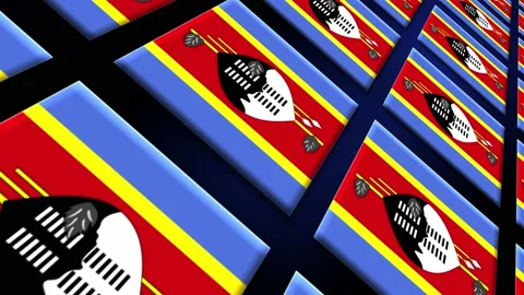 Swaziland Flag Animated Background 3d An... | Stock Video | Pond5