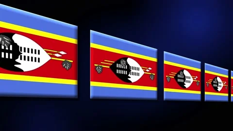 Swaziland Flag Animated Background 3d An... | Stock Video | Pond5