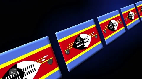 Swaziland Flag Animated Background 3d An... | Stock Video | Pond5