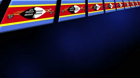 Swaziland Flag Animated Background 3d An... | Stock Video | Pond5