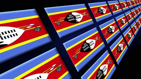 Swaziland Flag Animated Background 3d An... | Stock Video | Pond5