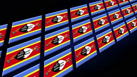Swaziland Flag Animated Background 3d An... | Stock Video | Pond5